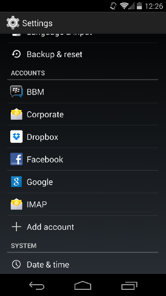 How do I set up ActiveSync on my Android device?
